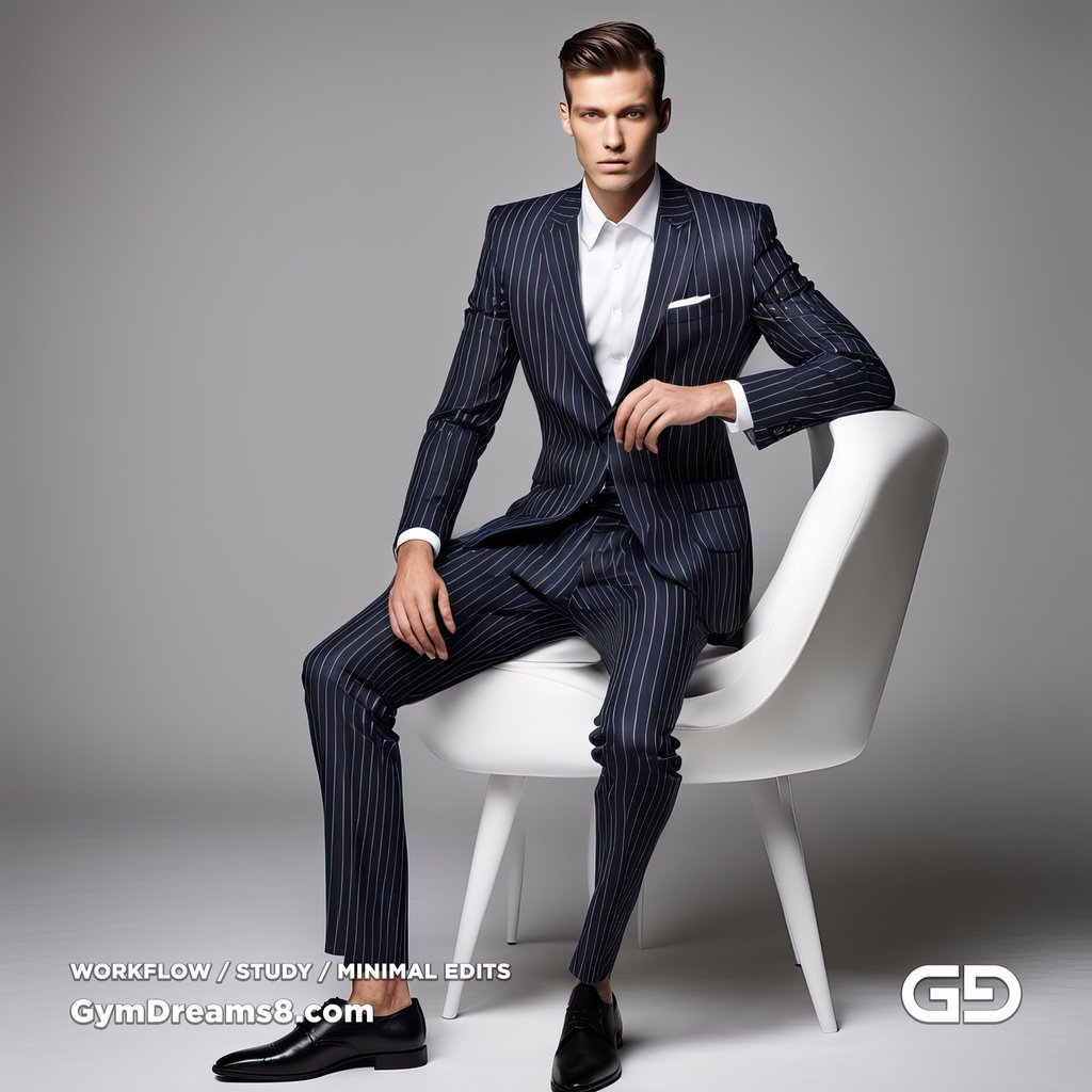 Pin Stripe Suits