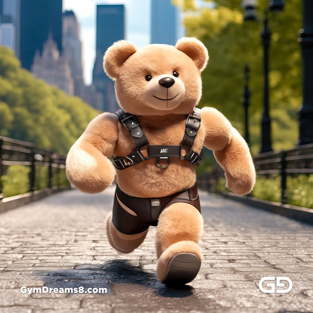 Teddy, Harness, Run.